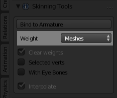 Skinning Panel Options | Avalab