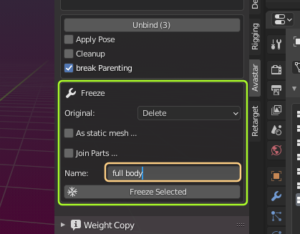Freeze Shape | Avalab